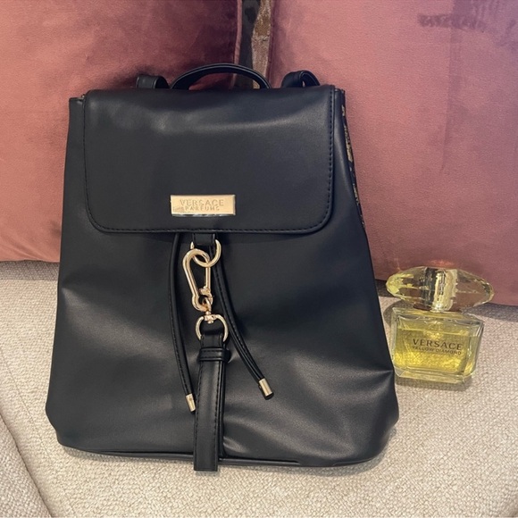 Versace | Other | Versace Yellow Diamond Perfume Backpack Giftset New ...